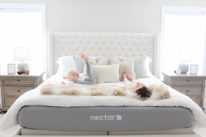 Master Bedroom Makeover Progress {New Mattress in a Box!} - Clipper ...