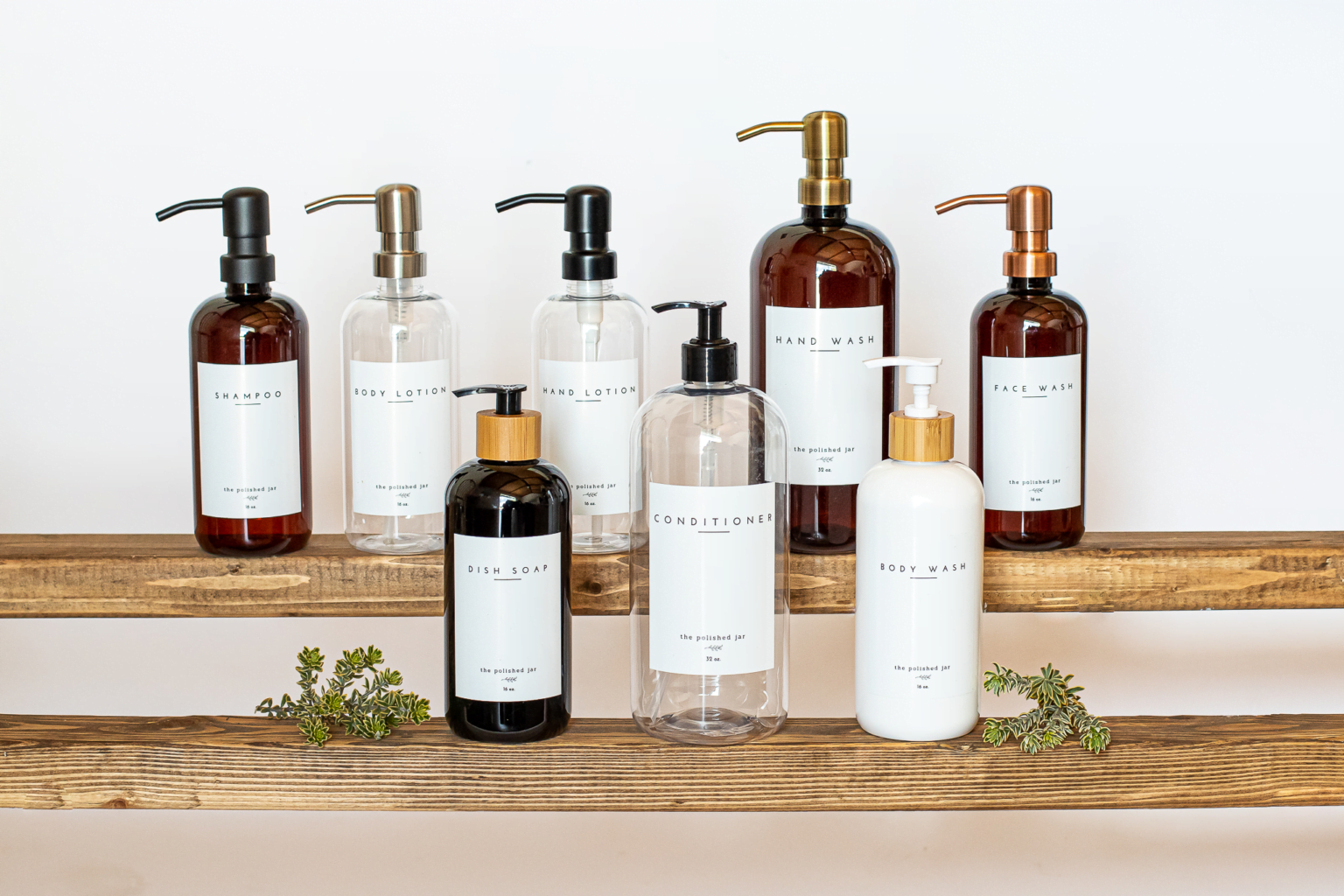 Custom Shampoo Bottles - Clipper City House