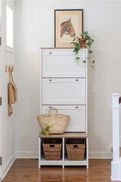 22 Best Entryway Shoe Storage Ideas - Clipper City House